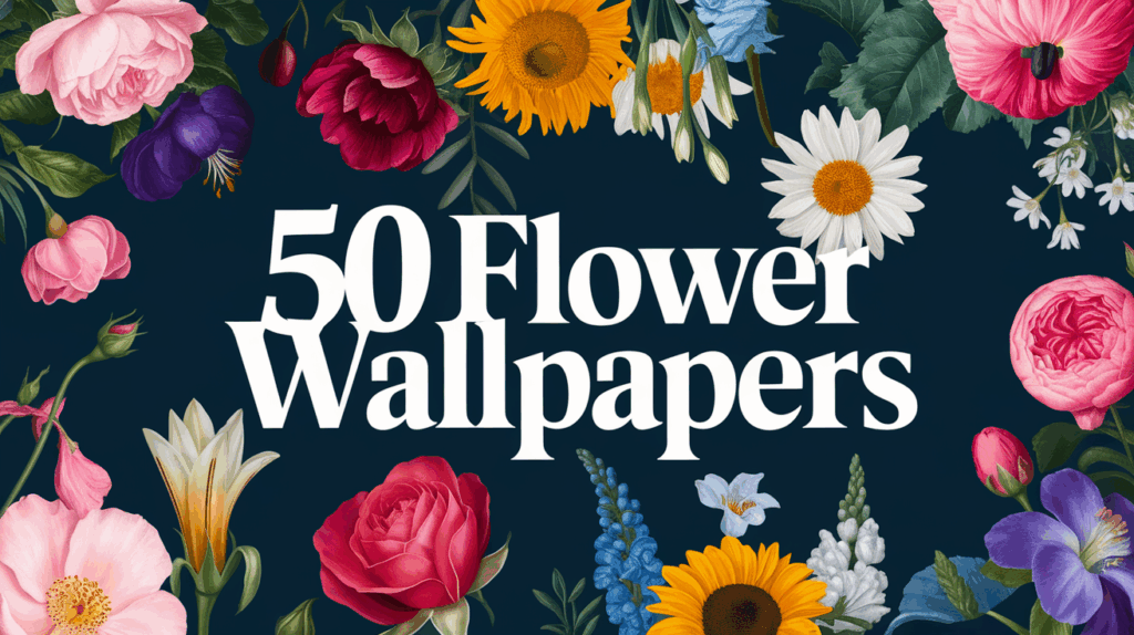 50 Stunning Flower Phone Wallpapers to Brighten Your Screen
