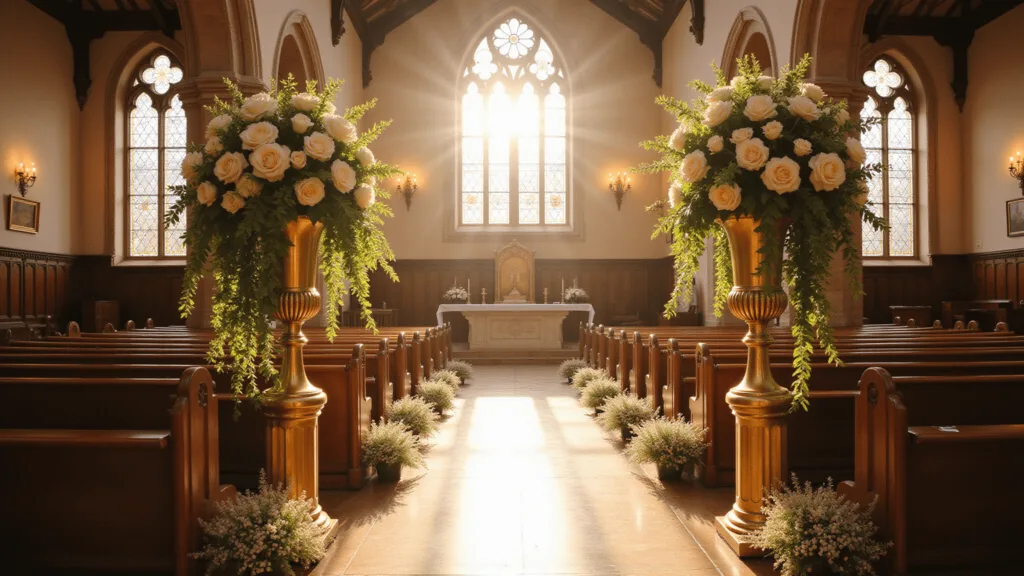 Elevating Your Church Wedding: The Ultimate Guide to Altar Flowers