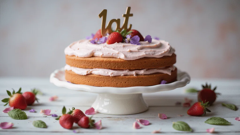 Berry First Birthday Cake - A Delightful Smash Cake for Your Sweet One