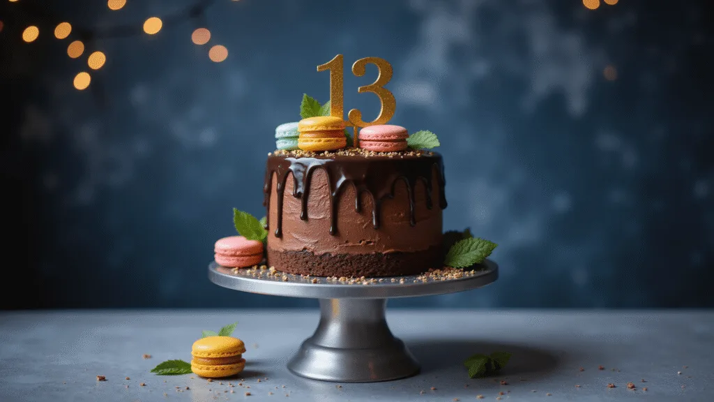 The Perfect 13th Birthday Cake: A Teenager's Dream Dessert