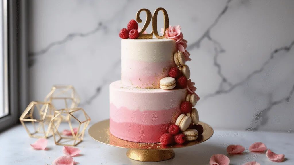 🎂 20th Birthday Milestone Cake: A Trendsetting Celebration Centerpiece