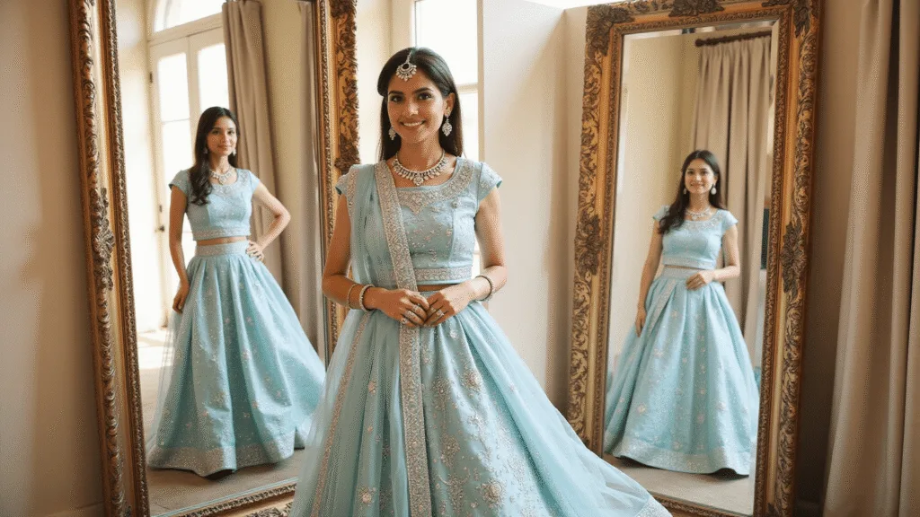 Fresh Indian Engagement Dress Ideas