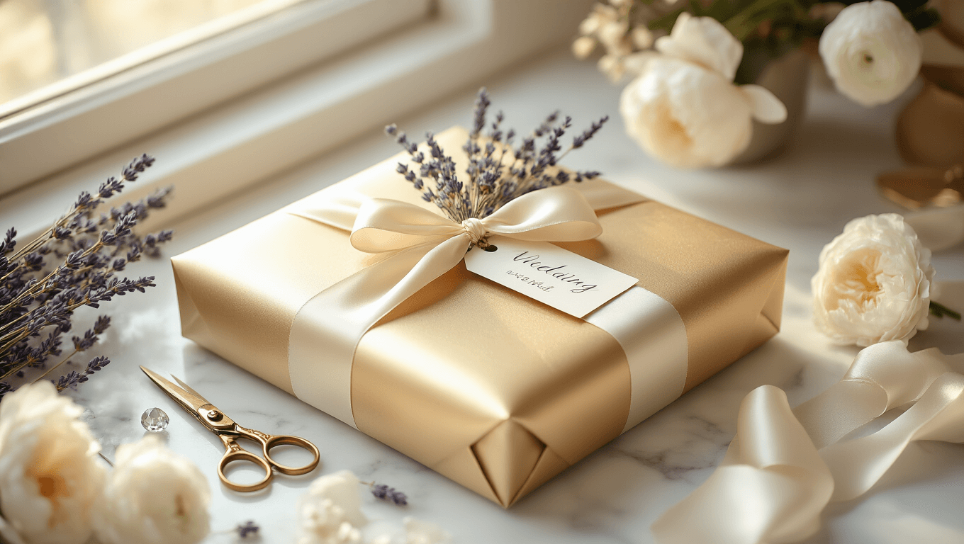 Wedding Gift Wrapping Ideas: Make Your Present Shine!