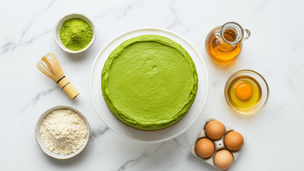 Gluten-Free Matcha Birthday Cake: A Vibrant Green Celebration Delight