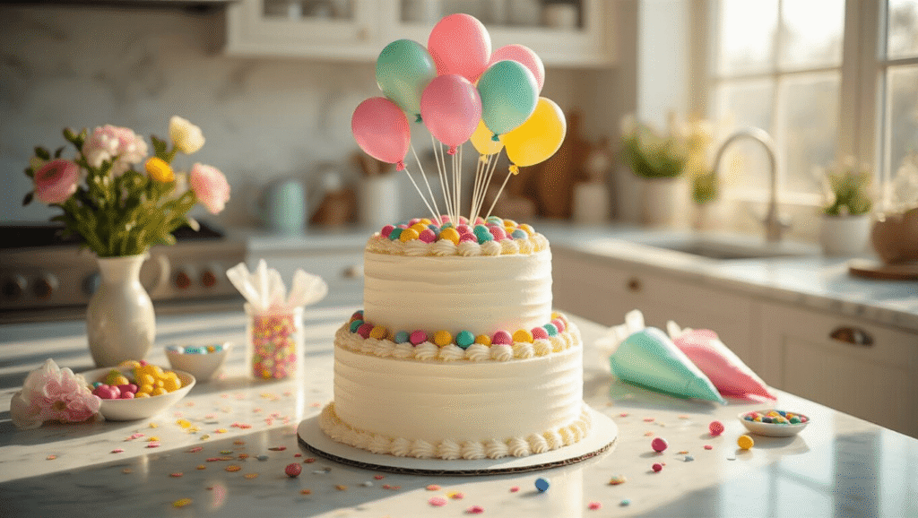How to Create a Show-Stopping Cake with Balloons That'll Make Everyone Gasp