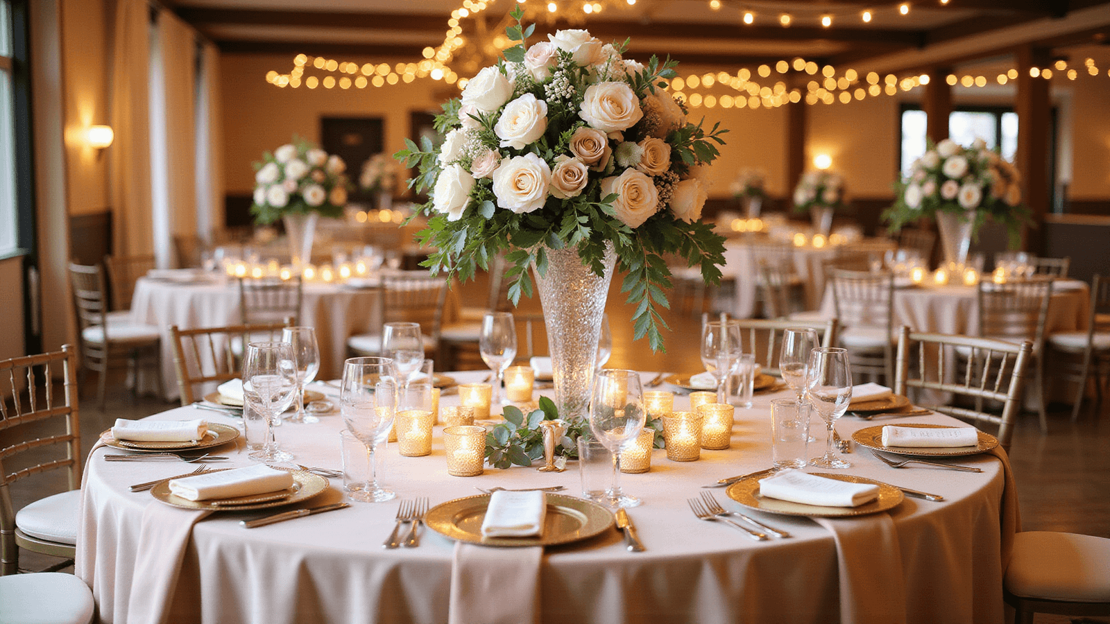 How to Decorate Round Wedding Tables That'll Make Your Guests Say 