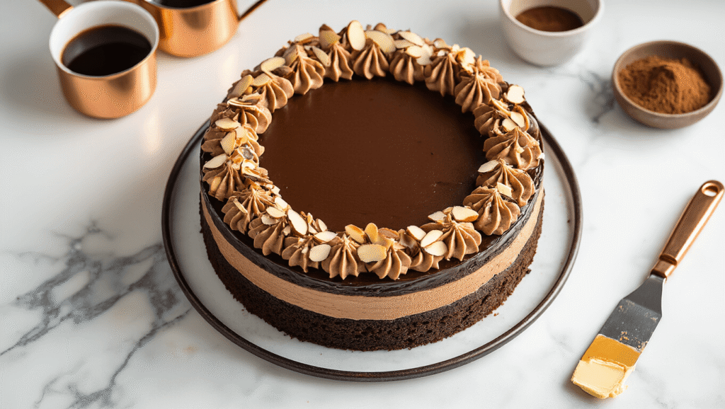 Mocha Almond Torte: The Coffee Lover's Dream Cake