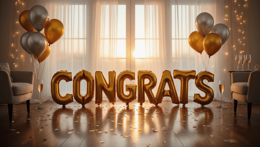 Congratulations Balloons: Everything You Need to Make Their Big Moment Pop