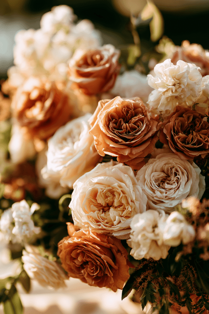 27 Stunning Burnt Orange Wedding Flower Ideas for a Romantic Celebration